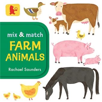 Mix and Match Farm Animals by Rachael Saunders Inconnu - broché ...