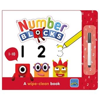 Numberblocks 110 A WipeClean Book by Numberblocks Numberblocks - broché ...