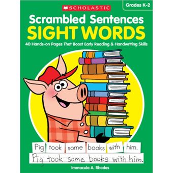 Scrambled Sentences Sight Words 40 HandsOn Pages That Boost Early ...