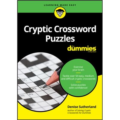 Cryptic crossword puzzles for dummi - SUTHERLAND, DENISE - Compra ...