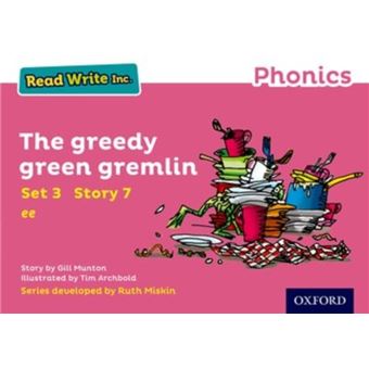 Read Write Inc. Phonics - The Greedy Green Gremlin (pink Set 3 ...