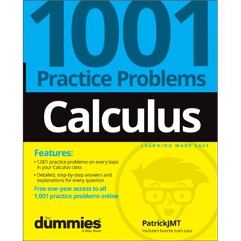 Calculus 1001 Practice Problems For Dummies Free Online Practice by ...