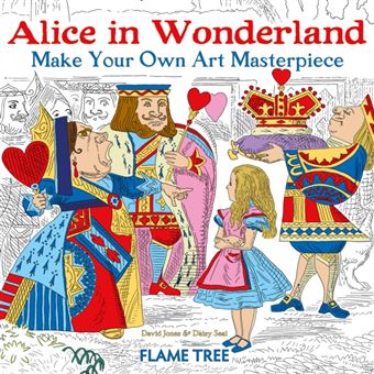 Alice in Wonderland Art Colouring Book by Daisy Seal Inconnu - broché ...