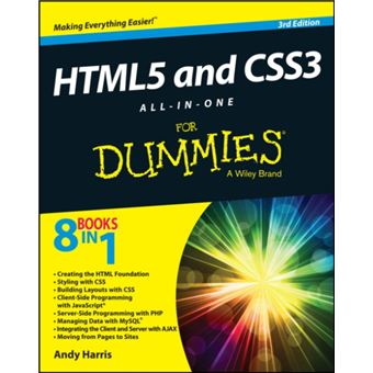 HTML5 and CSS3 AllinOne For Dummies by Andy Harris Harris, Andy - broché - Harris, Andy - Achat ...