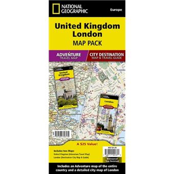 United Kingdom London Map Pack Bundle Travel Maps International ...