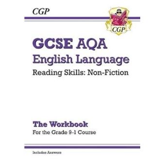 GCSE English Language AQA Reading NonFiction Exam Practice Workbook Paper 2 inc. Answers by CGP ...
