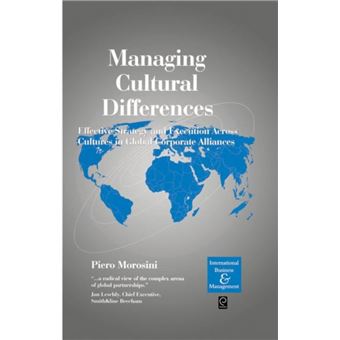 Managing Cultural Differences by Piero Morosini Hardcover Book - broché ...