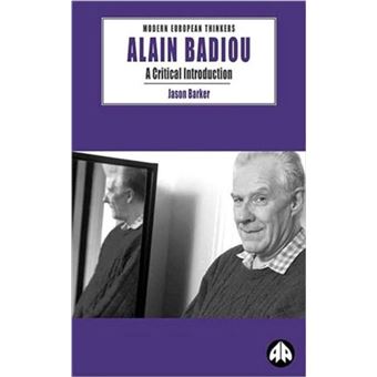 Alain Badiou by Jason Barker - broché - Achat Livre | fnac
