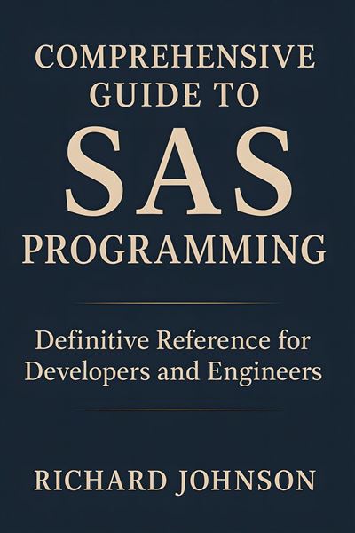Comprehensive Guide to SAS Programming Definitive Reference for Developers and Engineers - ebook ...