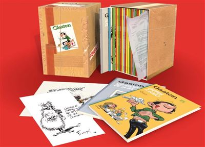 Gaston Lagaffe - Coffret avec 22 albums - Edition chronologique et ...