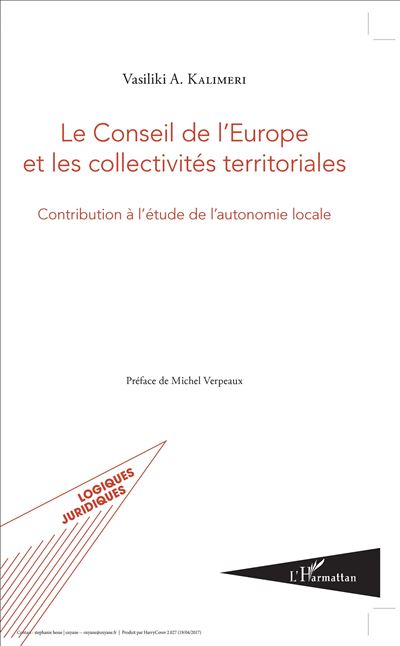 Le conseil de l'Europe et les collectivités territoriales Contribution ...