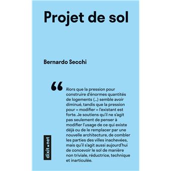 Projet de sol - broché - Bernardo Secchi - Achat Livre | fnac