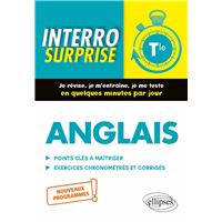 Anglais Terminale - Terminale, Bac - Livre, BD | fnac