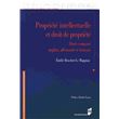 Propriete intellectuelle et droit de propriete - broché - Pur - Achat ...