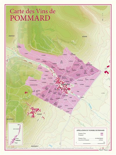 Carte des vins de pommard - Benoît France, Livre tous les livres à la Fnac