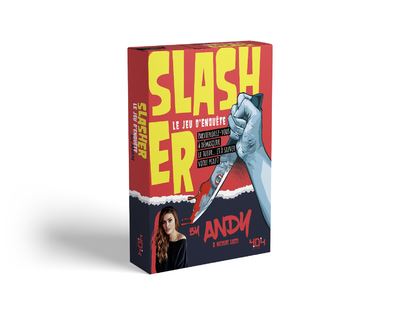 Slasher : le jeu d'enquête Avec 60 cartes, 6 jetons et 1 bande son ...