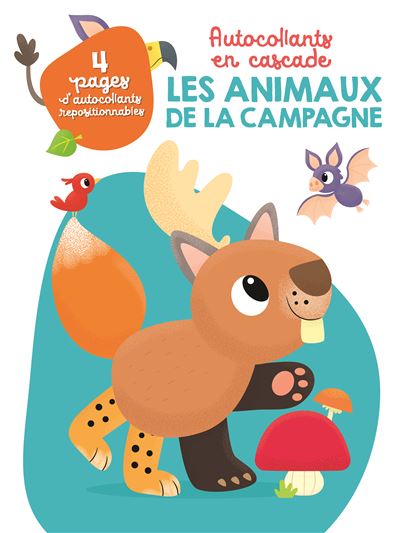 Les animaux de la campagne Autocollants - broché - Collectif - Achat ...