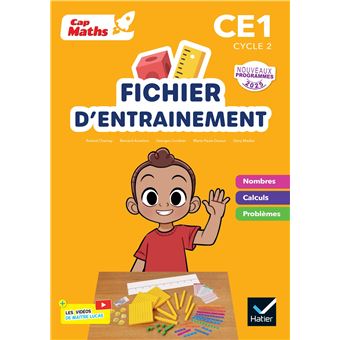 Cap Maths CE1 - Ed. 2025 - Fichier nombres et calculs + cahier de ...