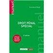 Droit pénal spécial À jour de la loi du 13 juin 2025 visant à sortir la ...