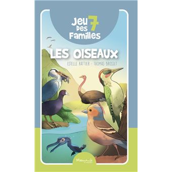 Jeu des 7 familles les oiseaux - Boîte ou accessoire - Estelle Rattier ...