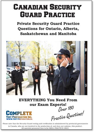 Canada Security Guard Practice Private Security Guard Practice ...