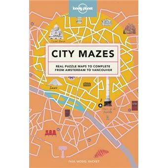 City Mazes 1ed -anglais- Real street map puzzles to solve from ...