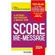 Score IAE-Message - 2024 Tout-en-un 2024 - broché - Marie-Virginie ...