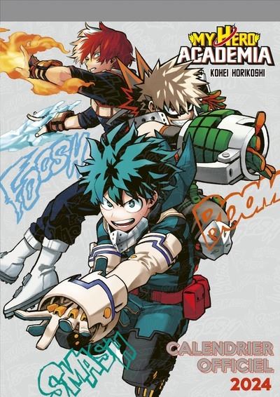 My Hero Academia - Calendrier My Hero Academia 2024 - Kohei Horikoshi - broché - Achat Livre | fnac