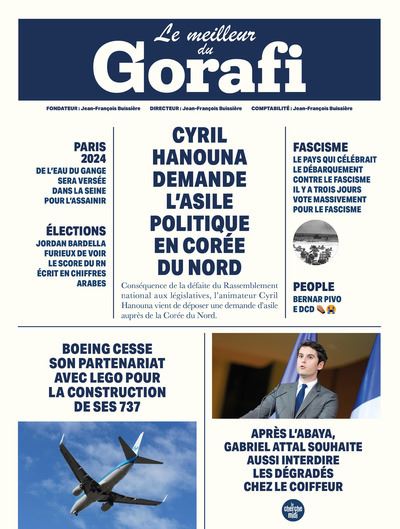 Le Meilleur du Gorafi - broché - Le Gorafi - Achat Livre ou ebook | fnac