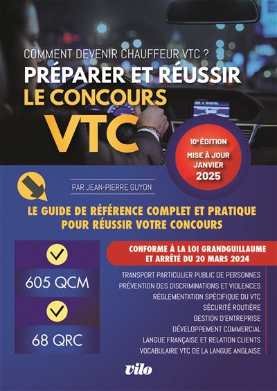 Vtc 2025 - broché - Jean-Pierre Guyon - Achat Livre | fnac