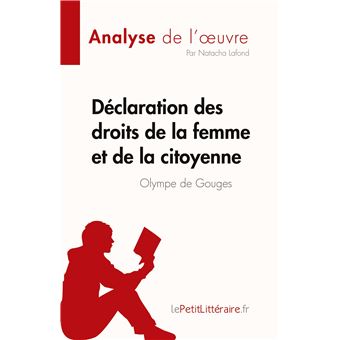 Déclaration des droits de la femme et de la citoyenne de Olympe de ...