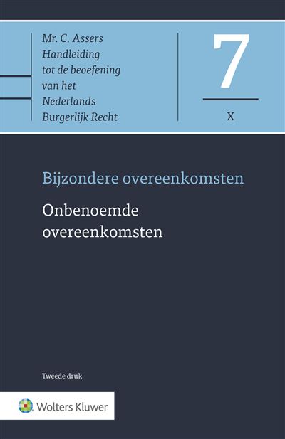 Asser-serie - Bijzondere overeenkomsten - Onbenoemde overeenkomsten - I.S.J. Houben - cartonné ...
