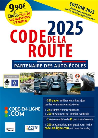 Code de la route 2025 - broché - Activ Permis - Achat Livre | fnac