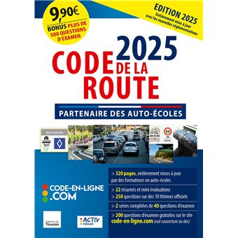 Code de la route 2025 - broché - Activ Permis - Achat Livre | fnac