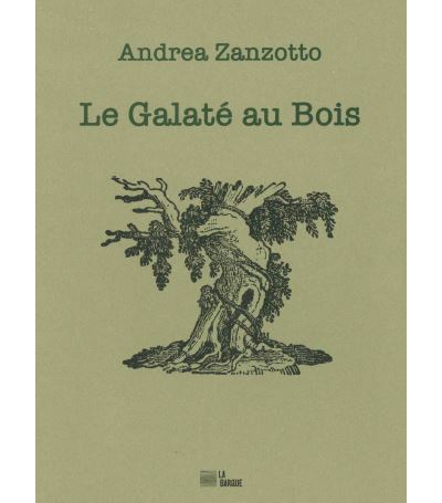 Le Galaté au bois - broché - Andrea Zanzotto, Philippe Di Meo, Philippe ...