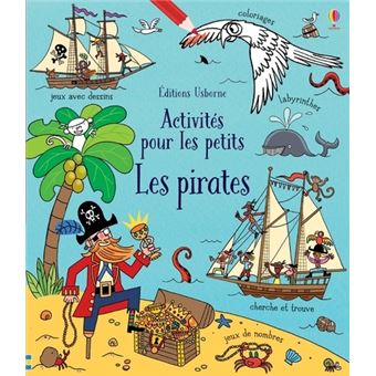 Les pirates - Cahier d'activités pour les petits - broché - Rebecca ...