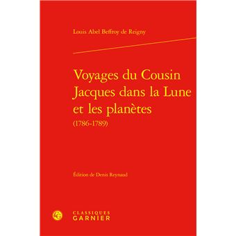 Voyages du Cousin Jacques dans la Lune et les planètes - relié - Louis ...