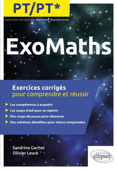 Maths PT/PT* - Exercices corrigés pour comprendre et réussir Exercices ...