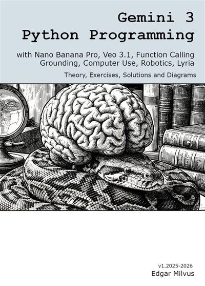 Gemini 3 Python Programming. Agents, Veo 3.1, Nano Banana, Tools, Robotics - ebook (ePub ...
