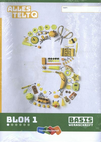 Alles telt Q Basiswerkschrift blok 1 t/m 6 groep 3 - broché - Achat Livre | fnac