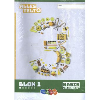 Alles telt Q Basiswerkschrift blok 1 t/m 6 groep 3 - broché - Achat Livre | fnac