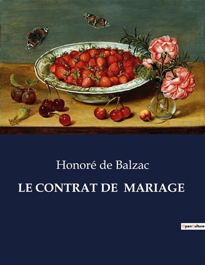 Le contrat de mariage . - broché - Honoré de Balzac - Achat Livre | fnac