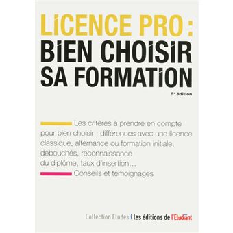 Licence pro : bien choisir sa formation - broché - Sarah Masson - Achat Livre | fnac