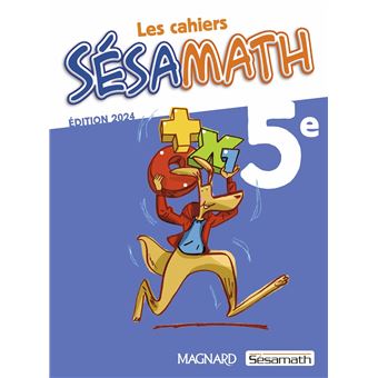 Sésamath 5e (2024) - Cahier élève - broché - Association Sésamath ...