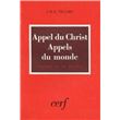 Appel du christ... appels du monde - broché - Jean-Marie-Roger Tillard ...