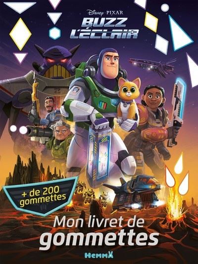 Buzz l'Éclair - Disney Pixar Buzz l'Eclair - Mon livret de gommettes ...