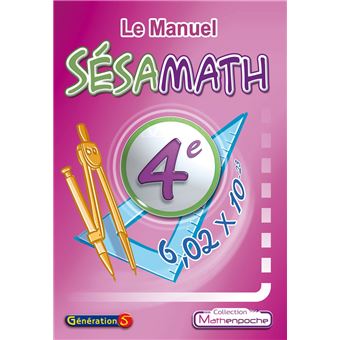 Manuel Sésamath 4ème (édition 2007) - broché - Sesamath - Achat Livre | fnac