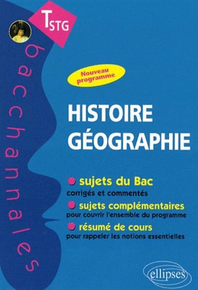 Histoire-Géographie - Terminale STG - broché - Hugo Billard - Achat ...