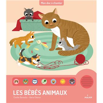 Les bébés animaux - cartonné - Émilie Gorostis, Ilaria Falorsi - Achat ...