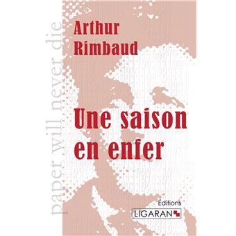 Une saison en enfer - broché - Arthur Rimbaud - Achat Livre | fnac